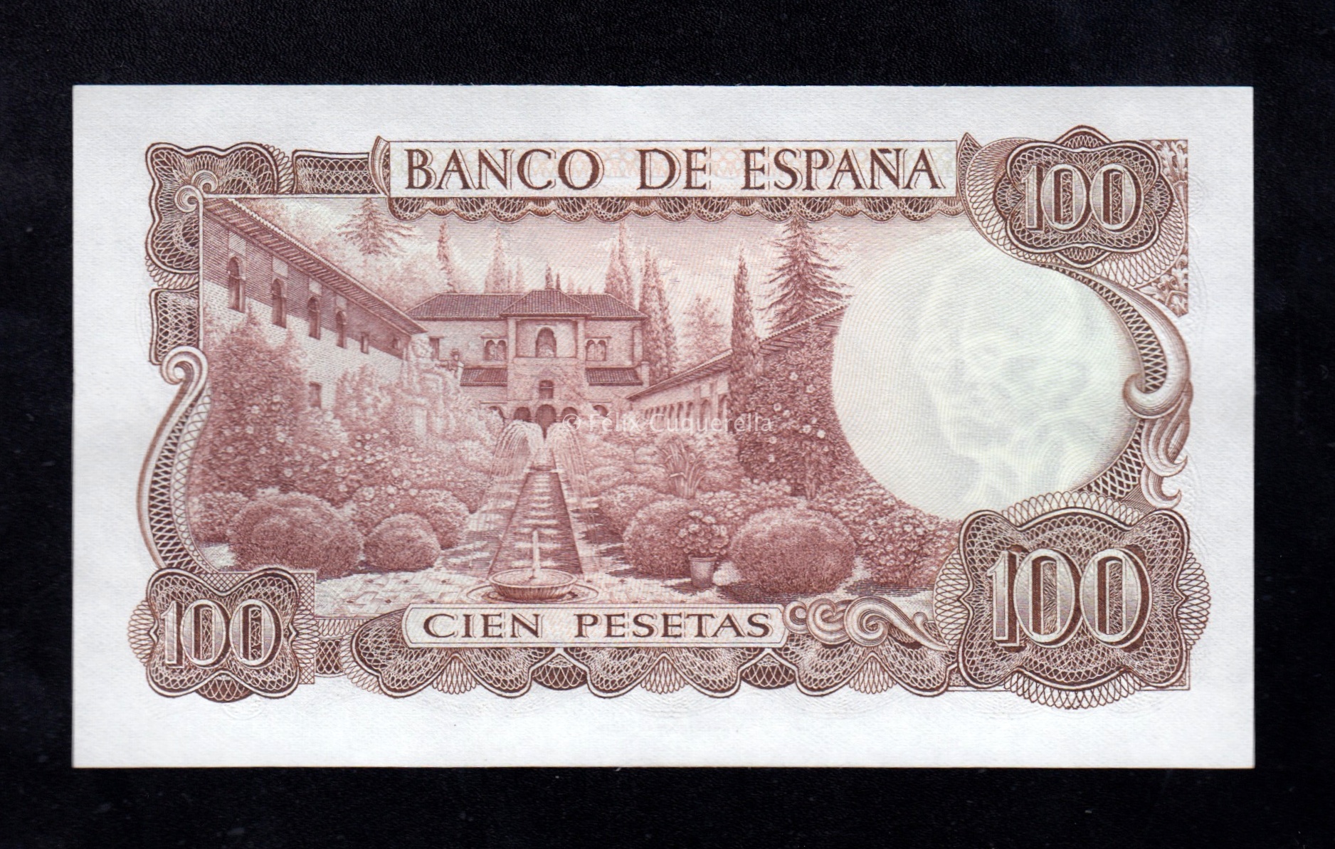 100 Pesetas 1970, serie 7Q, S/C- Felix Cuquerella