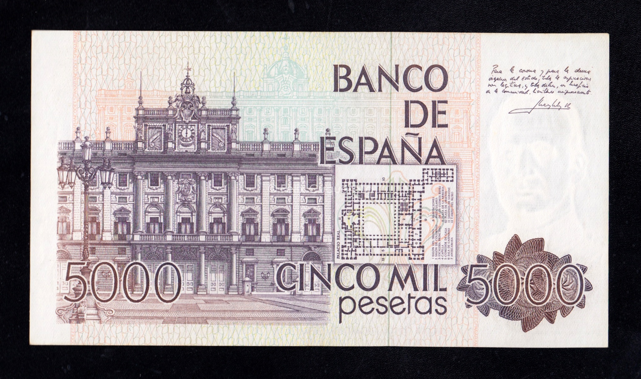 5000 pesetas 1979, serie 1E, EBC+ - Felix Cuquerella